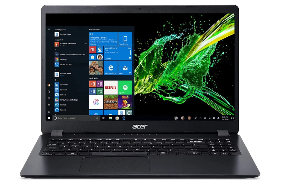 NOTEBOOK Acer Aspire3 I3-10110U/15.6" /4GB/ SSD512GB/Win 10 BLACK Acer ...