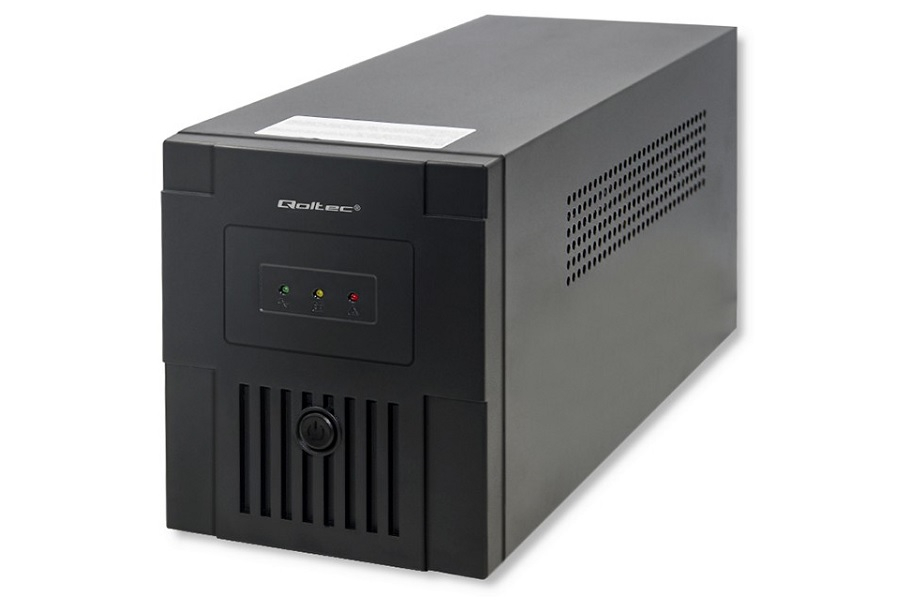 Zasilacz awaryjny UPS QOLTEC MONOLITH 1500VA 900W /2 x IEC (IEC 320 C13) 1 x French (Typ E CEE 7 ...